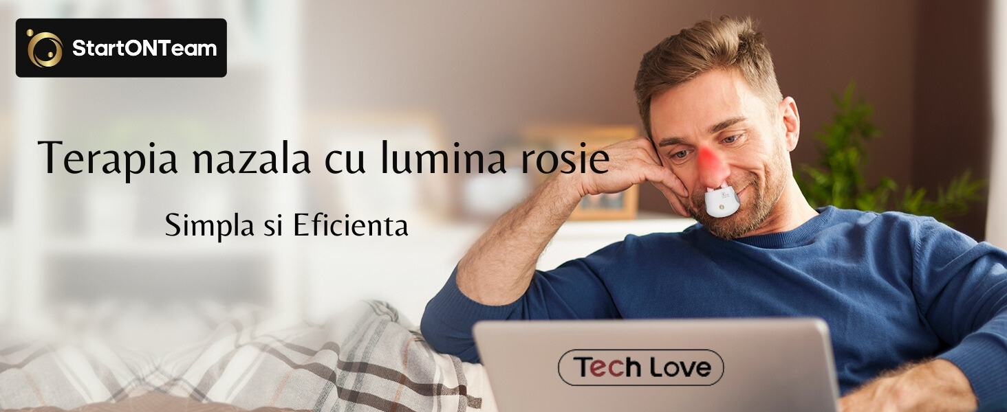 Aparat pentru Rinita Alergica, Terapie Nazala Laser prin Masaj cu ...